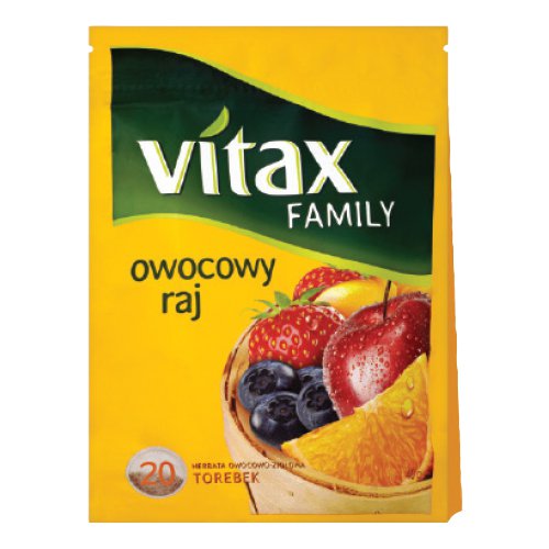 Herbata VITAX Inspiracje owocowy raj 20szt - Herbaty owocowe - Lobos