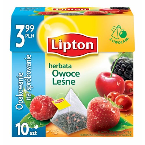Herbata Lipton Forest Fruit Piramidki 10szt ## - Herbaty owocowe - Lobos