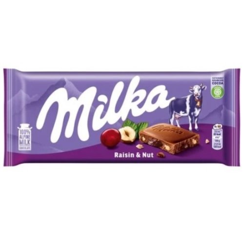 Czekolada bakaliowa Milka 100g - Przekąski - Lobos