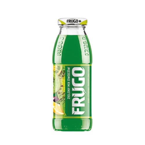 FRUGO zielone 250 ml + 50 ml gratis szkło ( 12 szt. ) - Napoje inne - Lobos