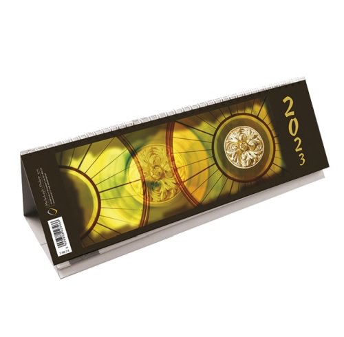 Kalendarz stojący ze spiralą poziomy 1/2 A4 2024 Michalczyk i Prokop T-100-2-8 ## - Kalendarze ...