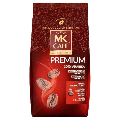 Kawa STRAUSS MK Cafe Premium 1000g ziarnista - Kawa mielona - Lobos