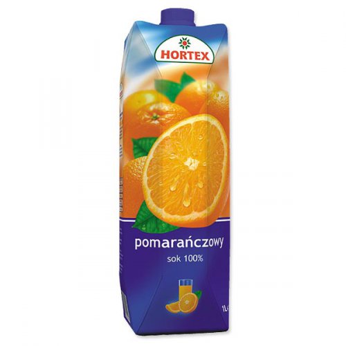 Sok pomarańczowy 1L /6szt/ Hortex - Soki, nektary - Lobos