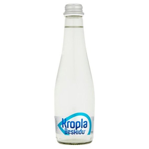 Woda Kropla Beskidu niegazowana 330 ml szklana but. / 12 szt ...